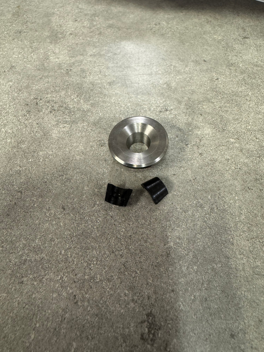 Titanium Retainer with keepers. 1/4in stem – PPM Motorsports